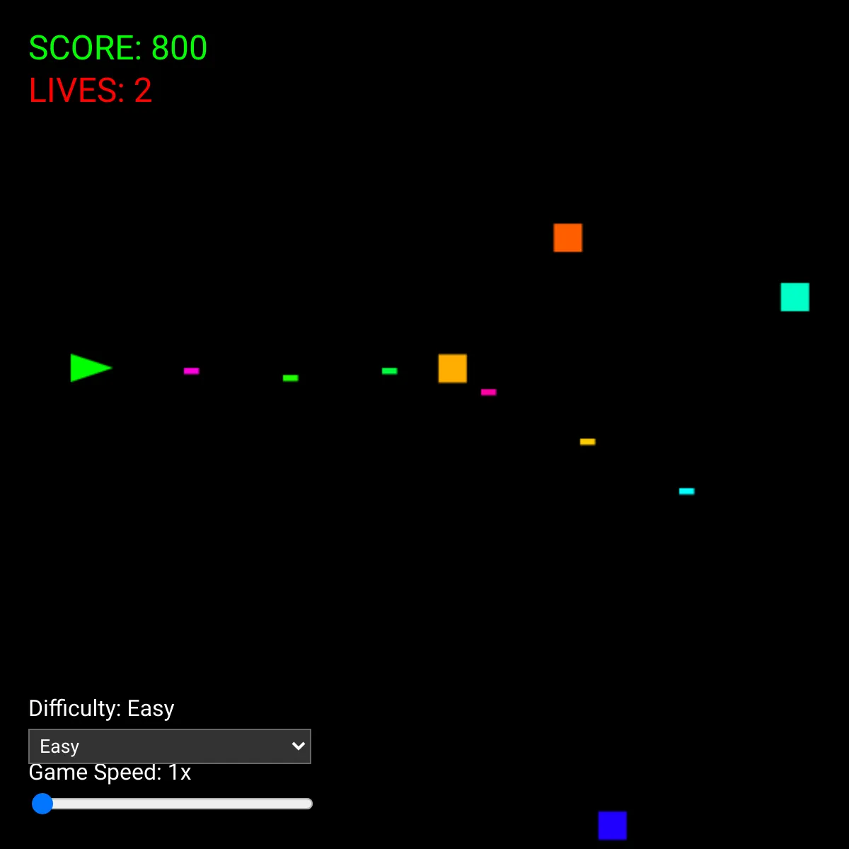 8-bit Defender Clone