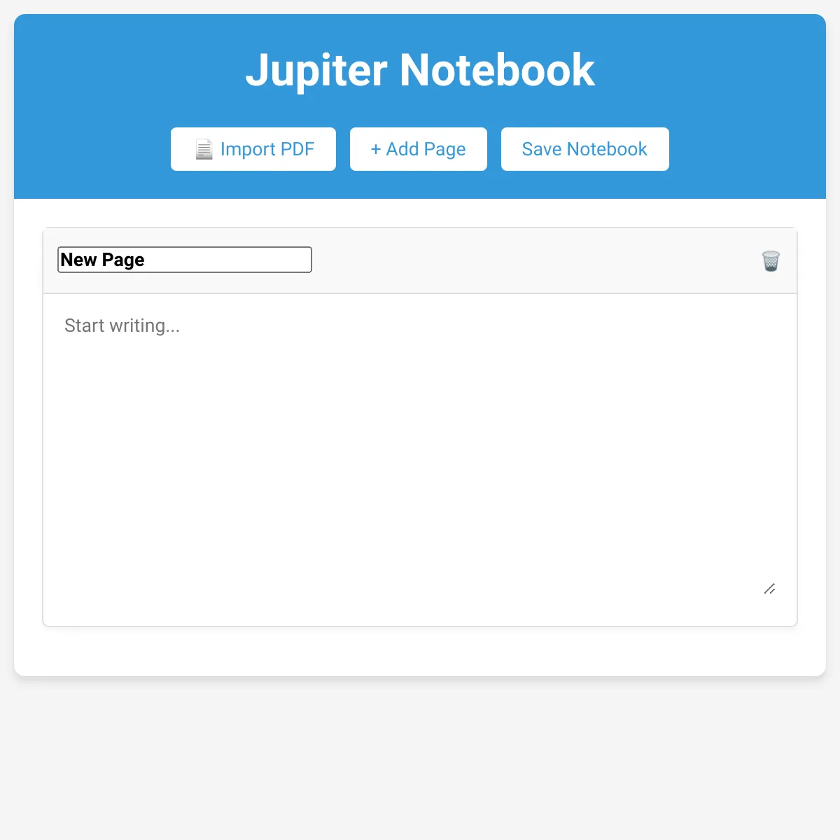 Jupiter Notebook