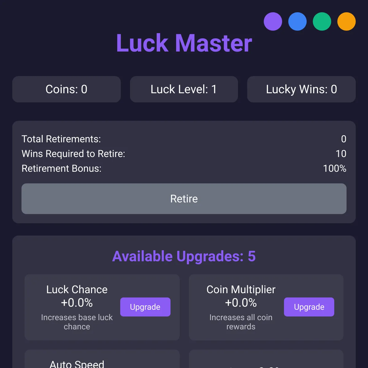 Luck Master