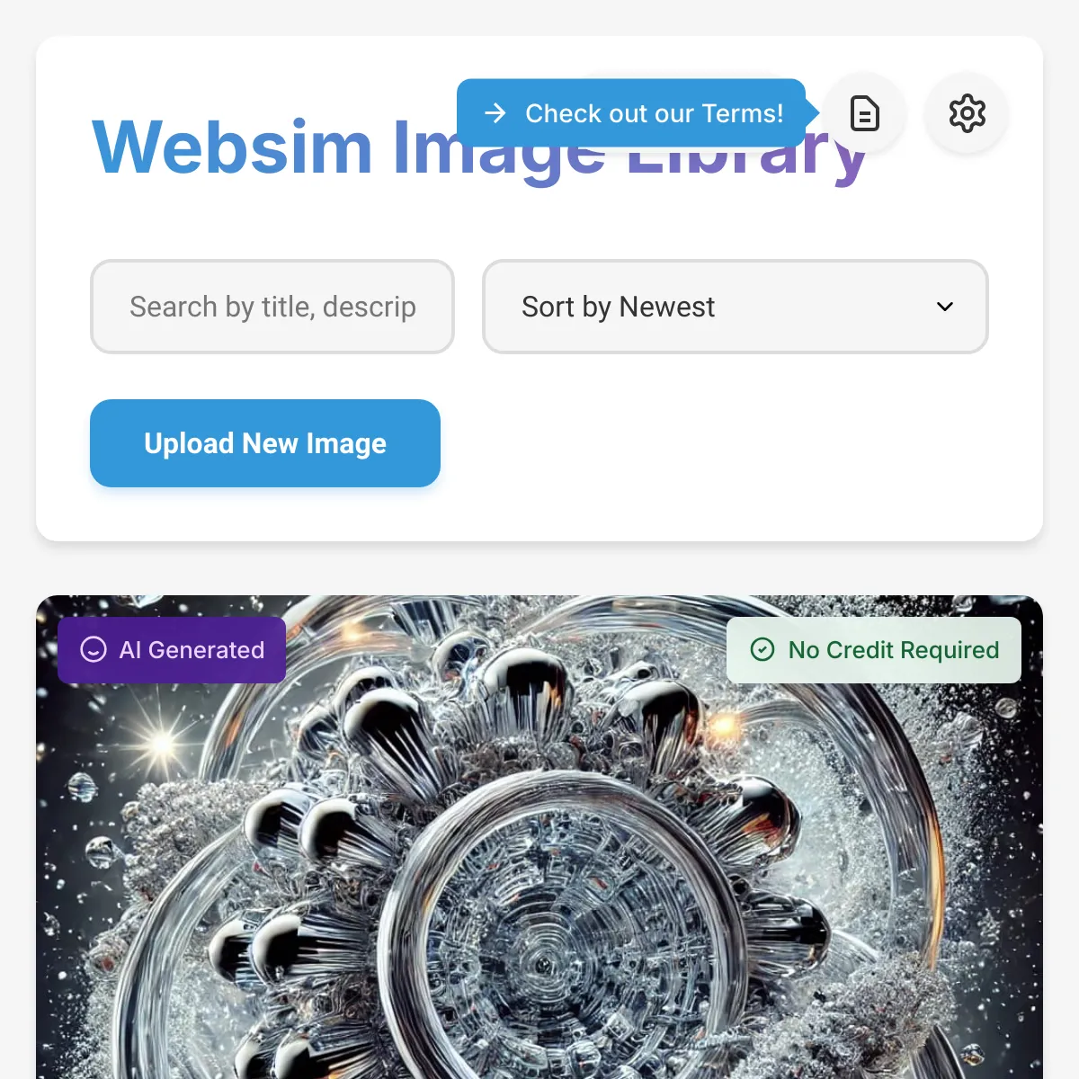 Websim Image Library