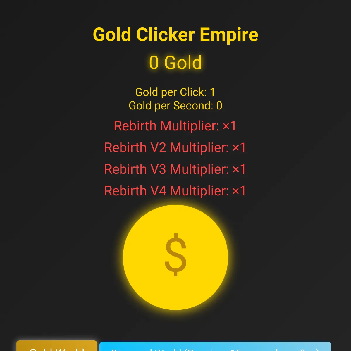 Gold Clicker Empire
