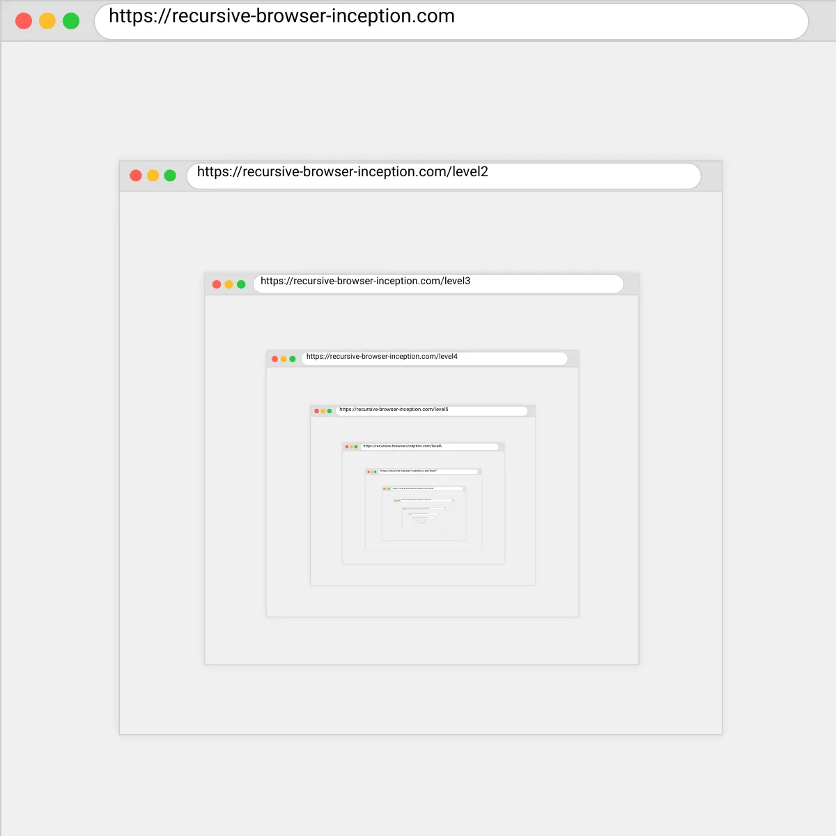 Recursive Browser - It goes on and on and on...