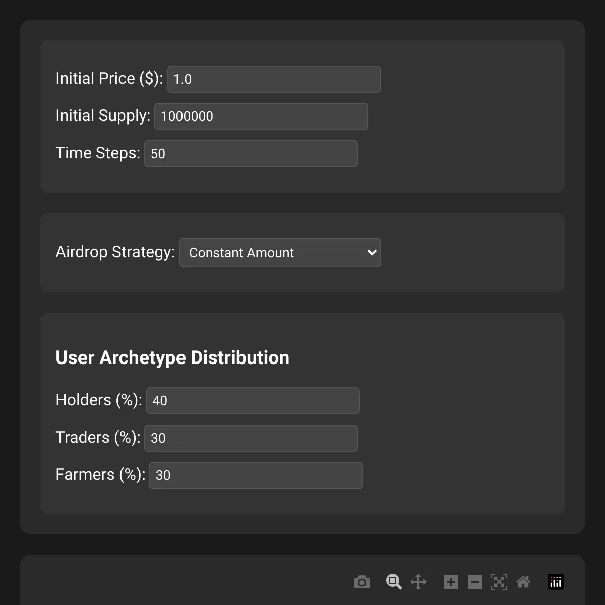Token Economy Simulator