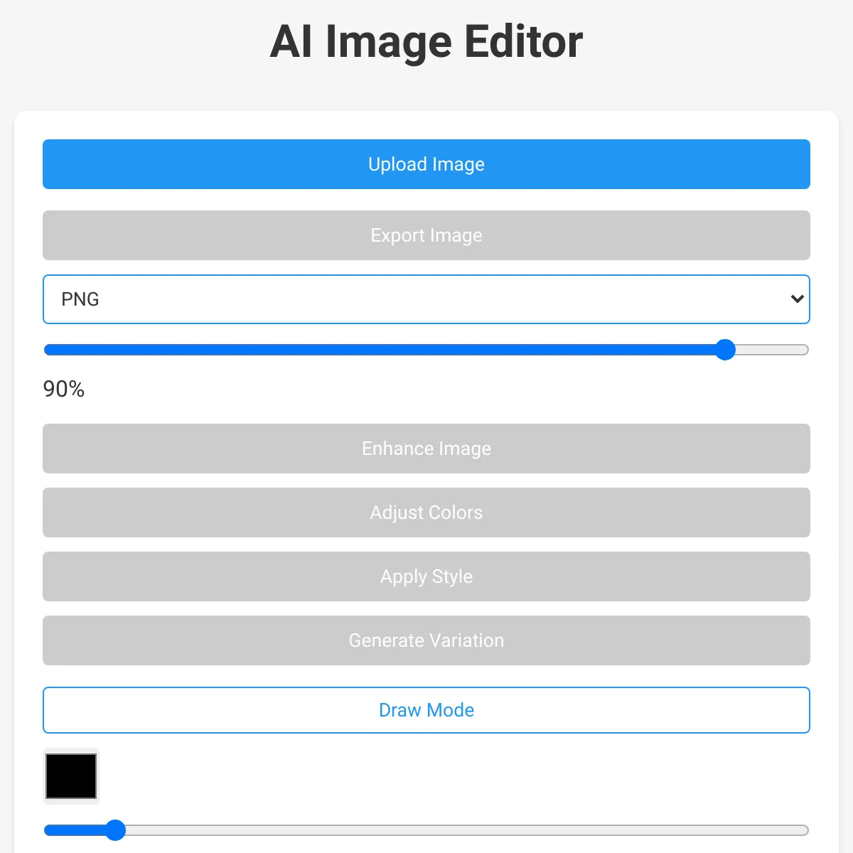 AI Image Editor