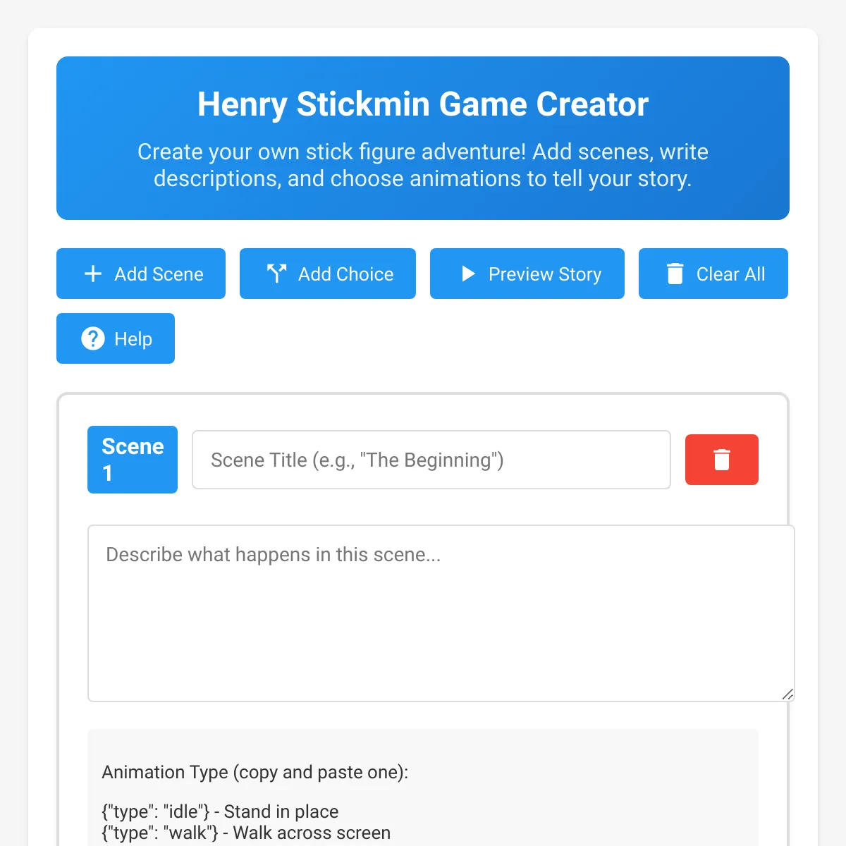 Henry Stickmin Game Creator [BETA]