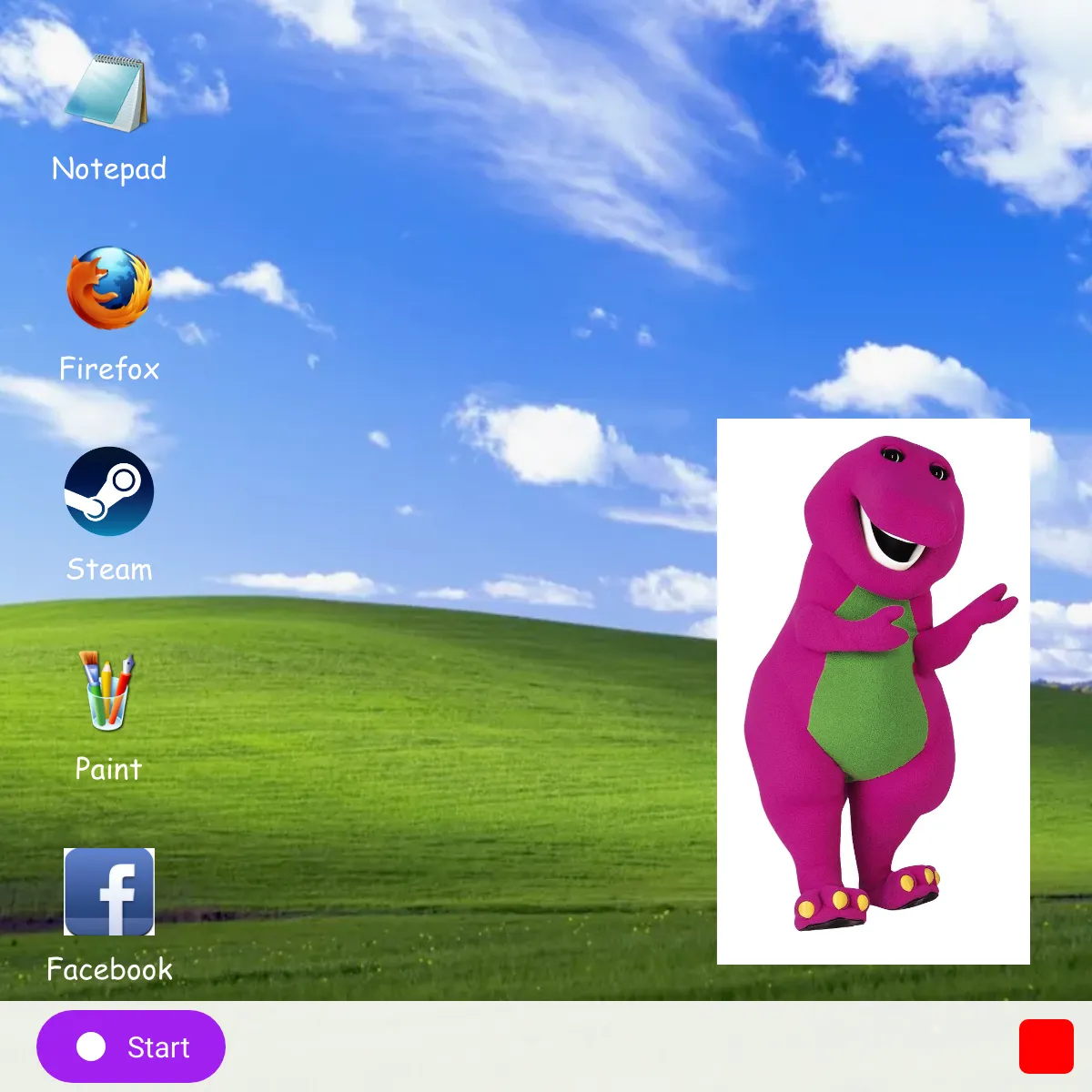 BarneyOS 1.2 - The Friendliest Operating System!