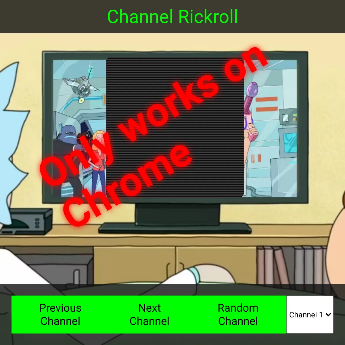 Interdimensional Cable TV with Rick and Morty