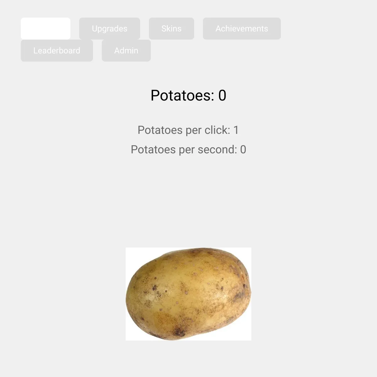 Potato Clicker