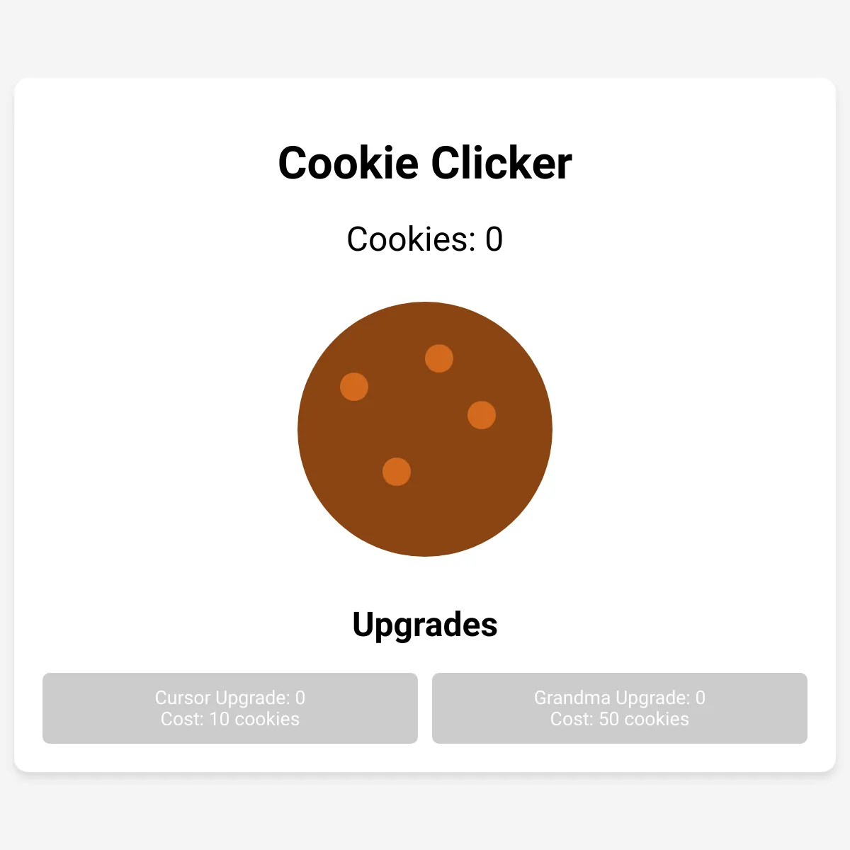 Cookie Clicker