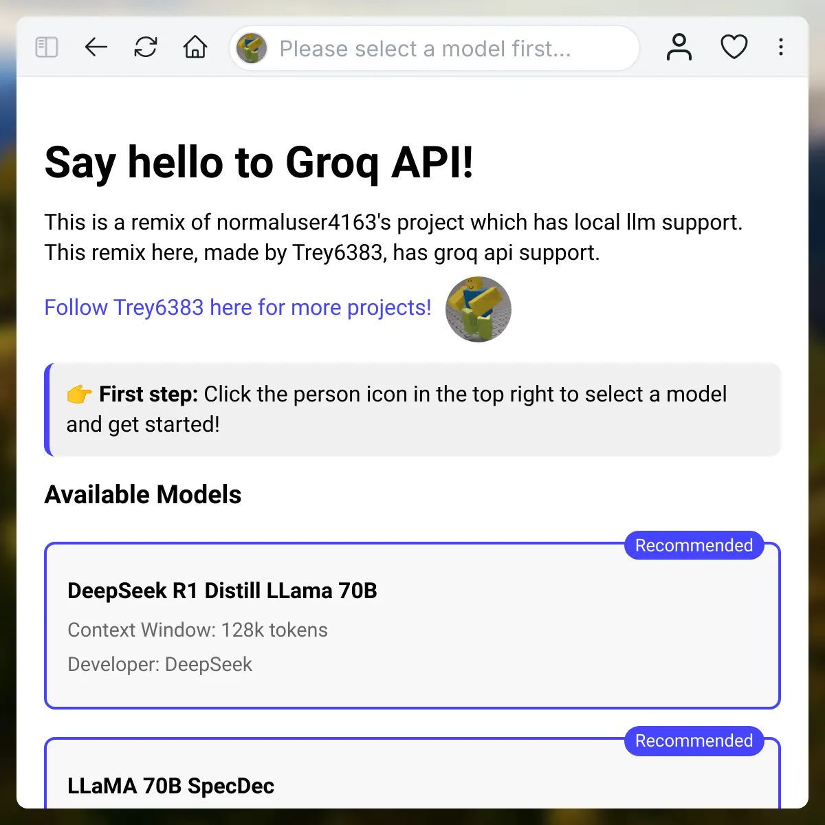 Groq API