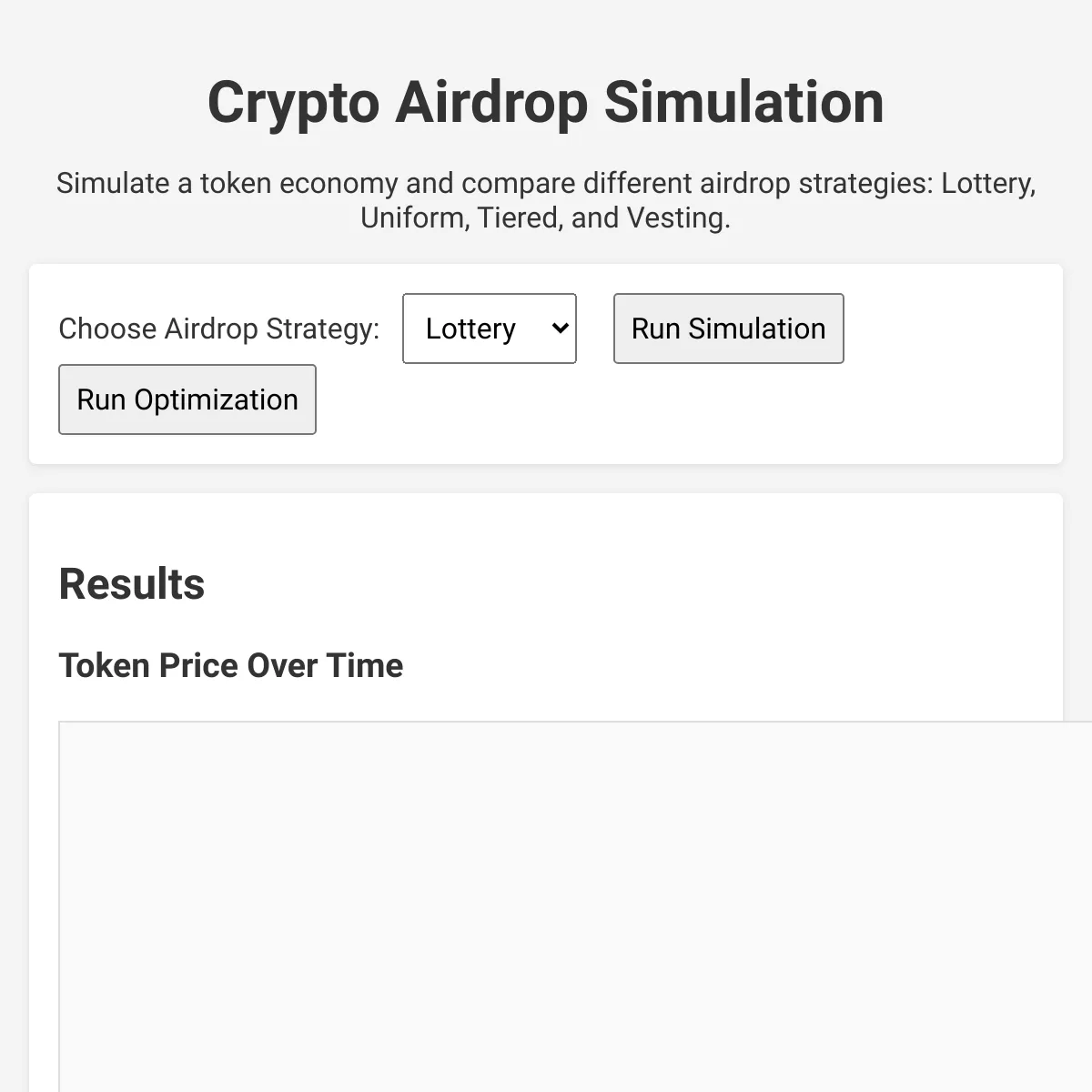 Crypto Airdrop Simulation