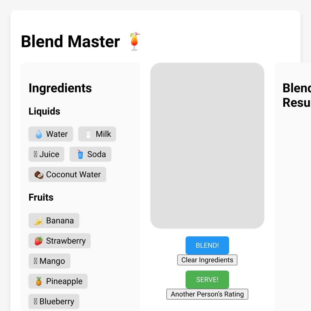 Blend Master