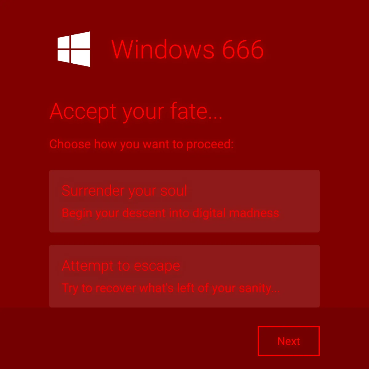 Windows 666
