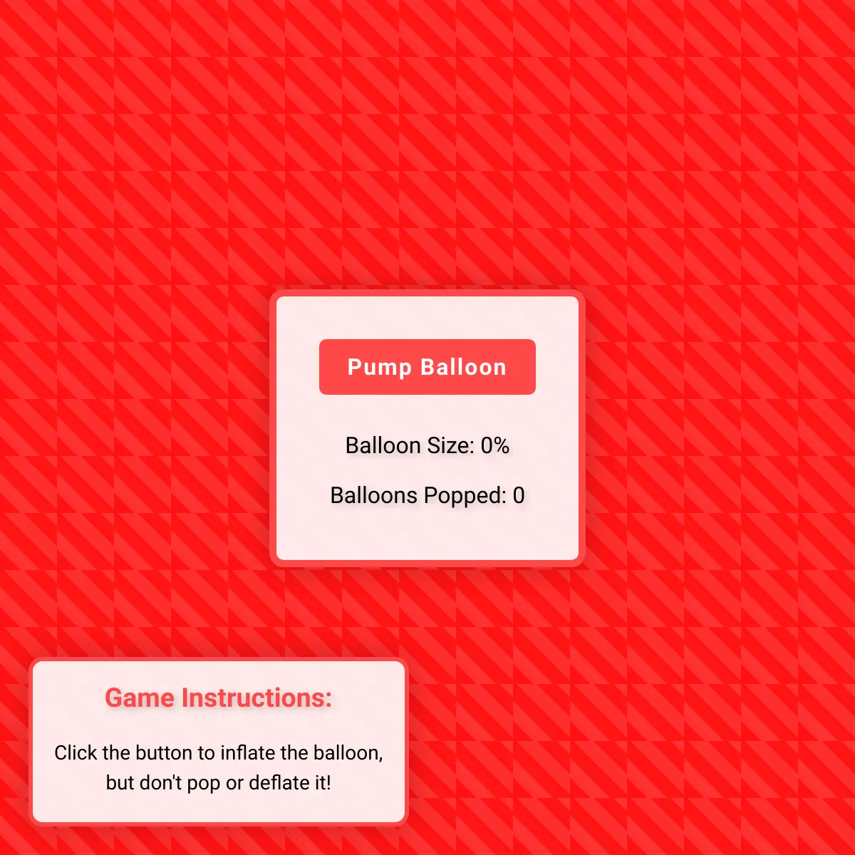Balloon Pumping Simulator