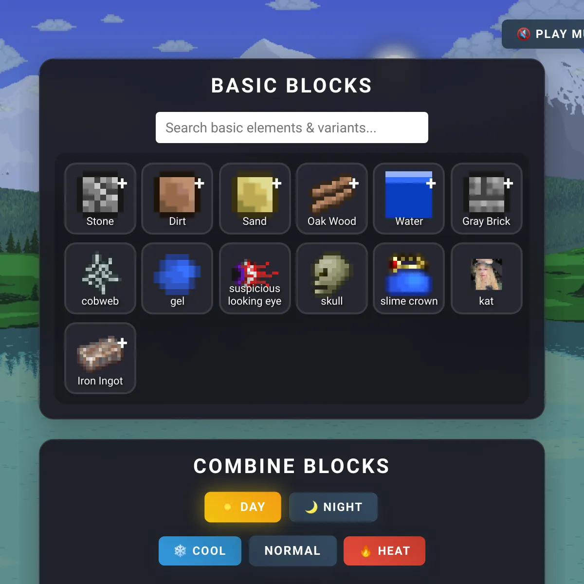 Terraria Block Crafting V2