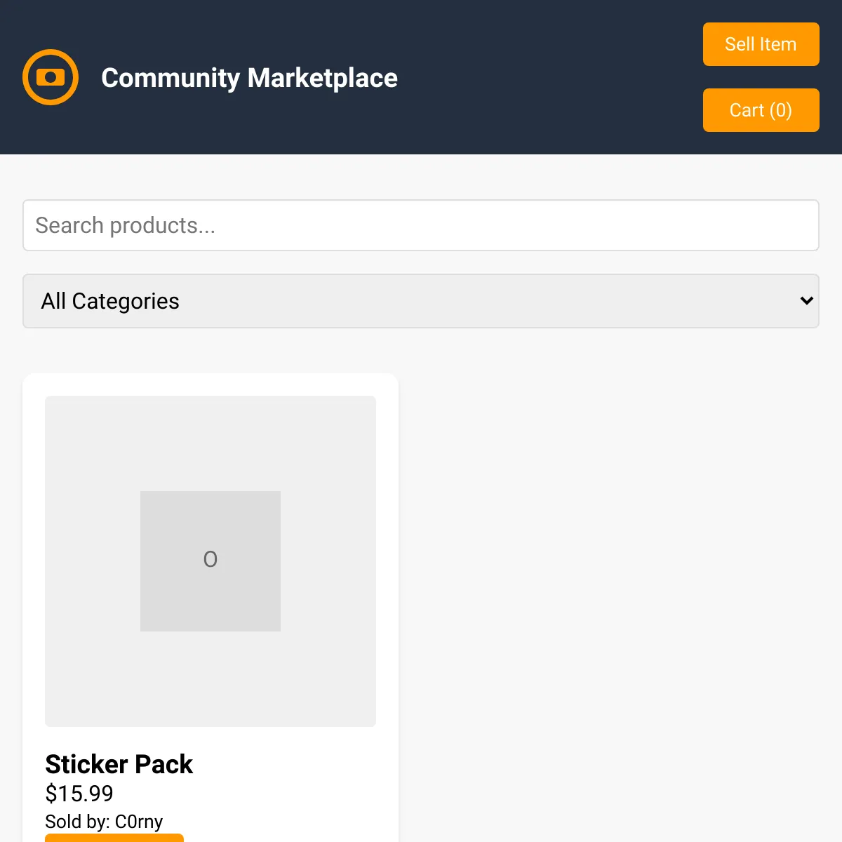 Community Marketplace