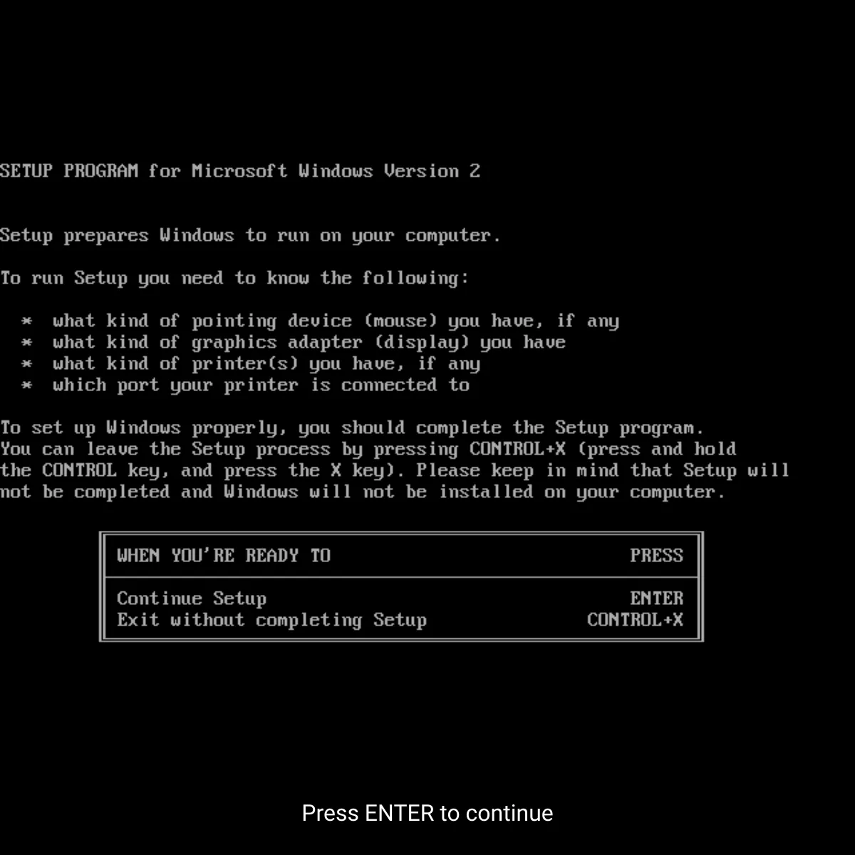 Windows 1.01 Simulator