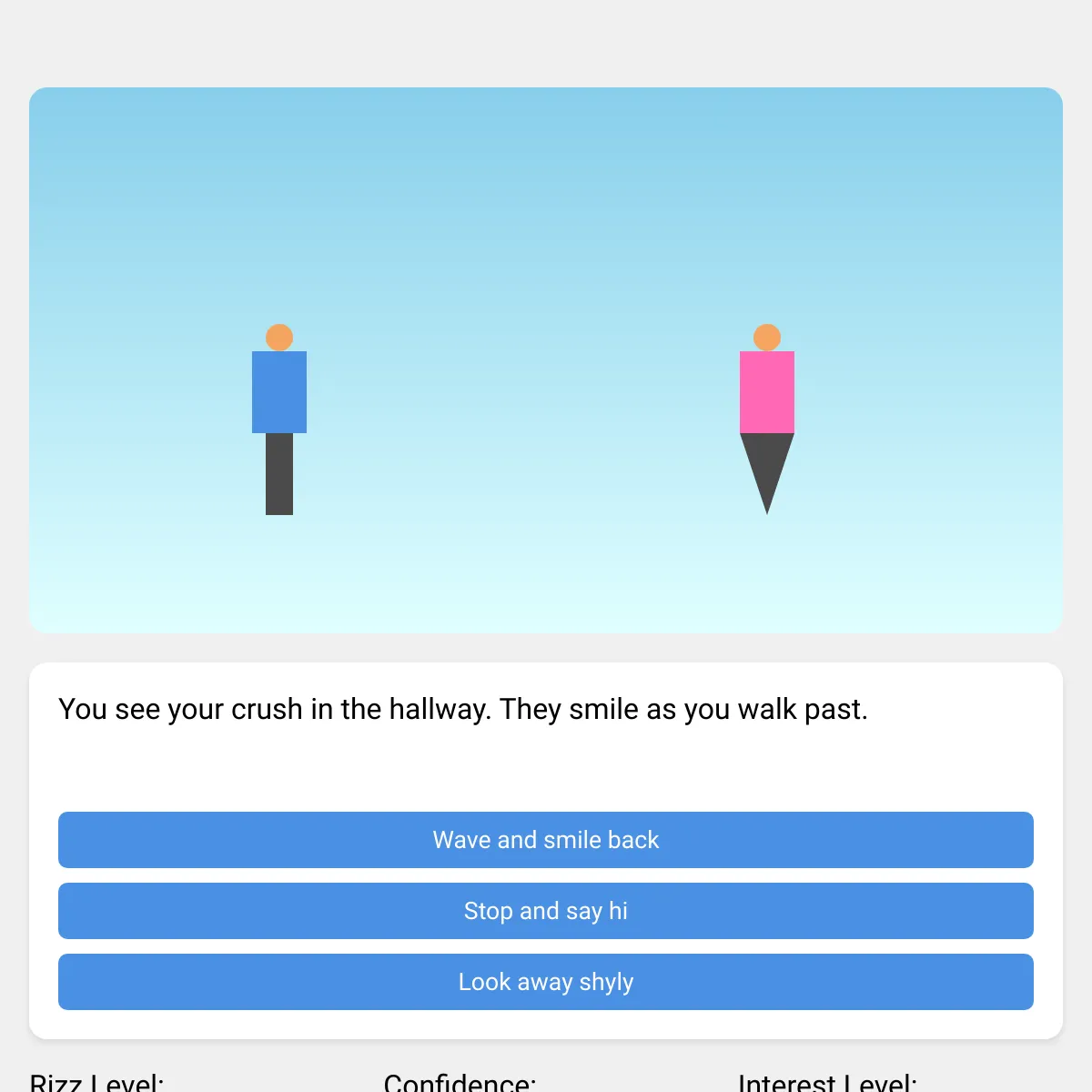 Highschool Rizz Simulator