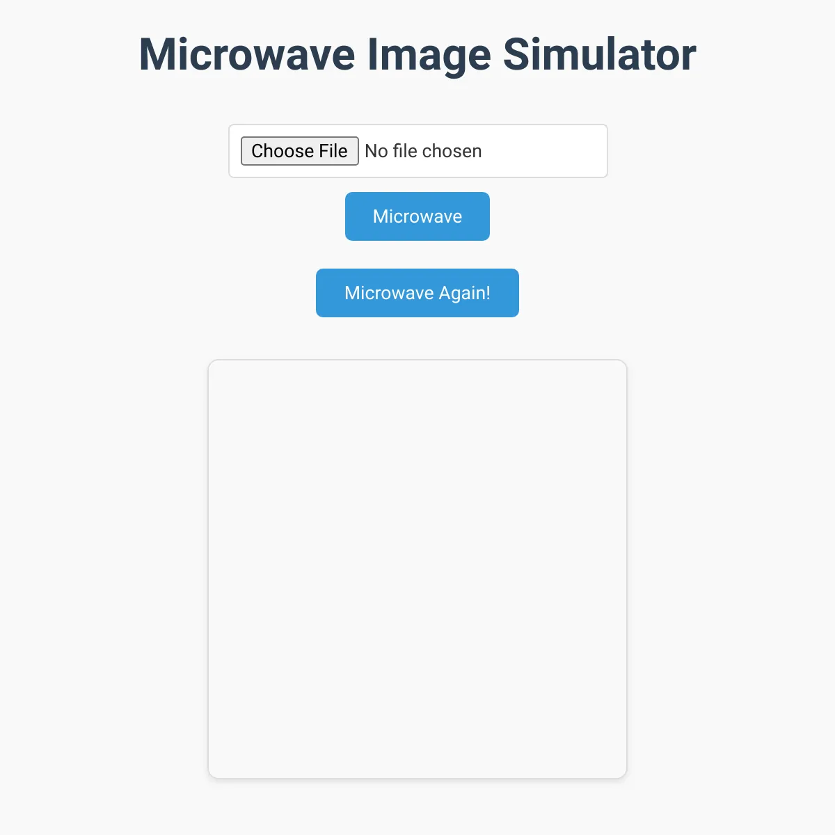 Microwave Image Simulator