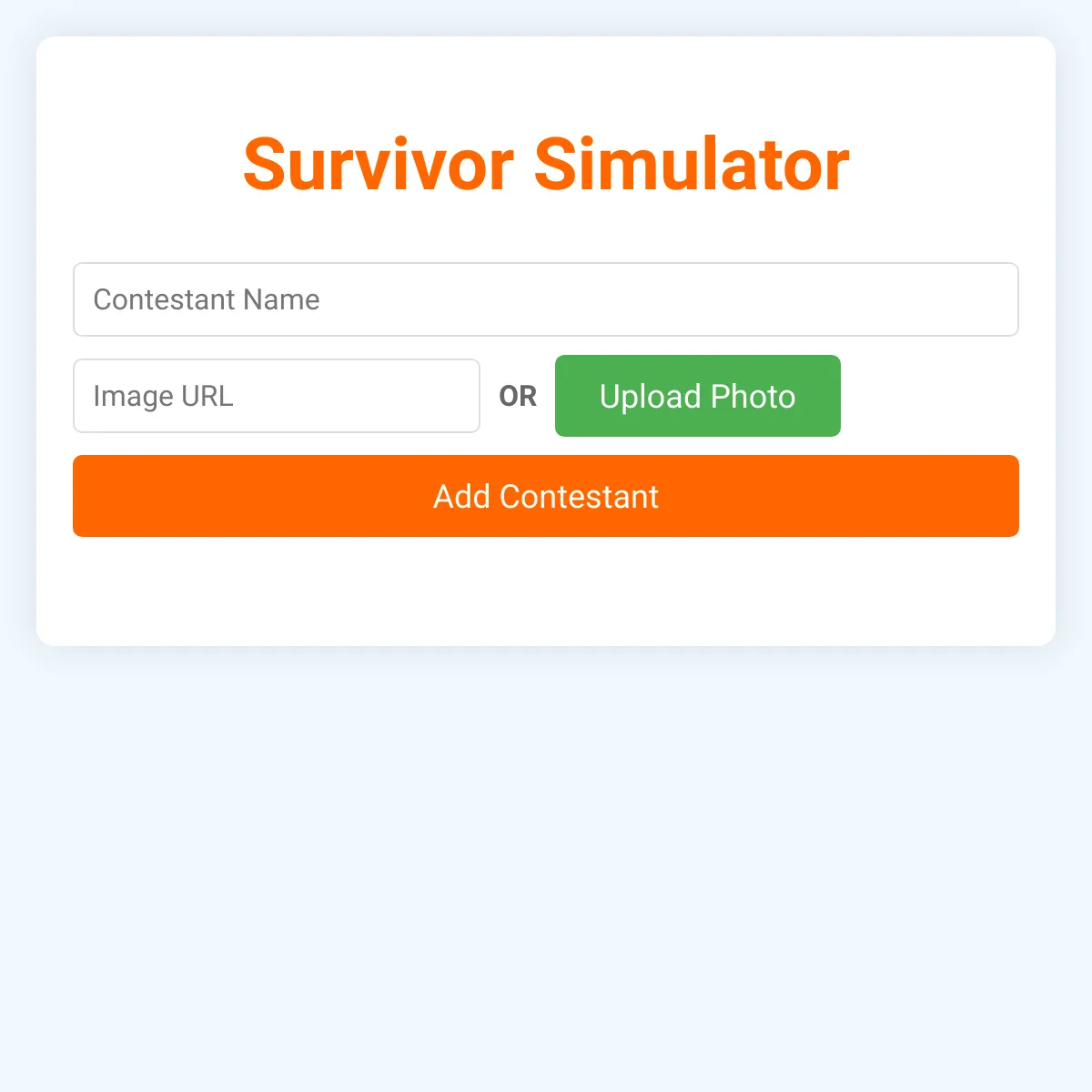Survivor Simulator