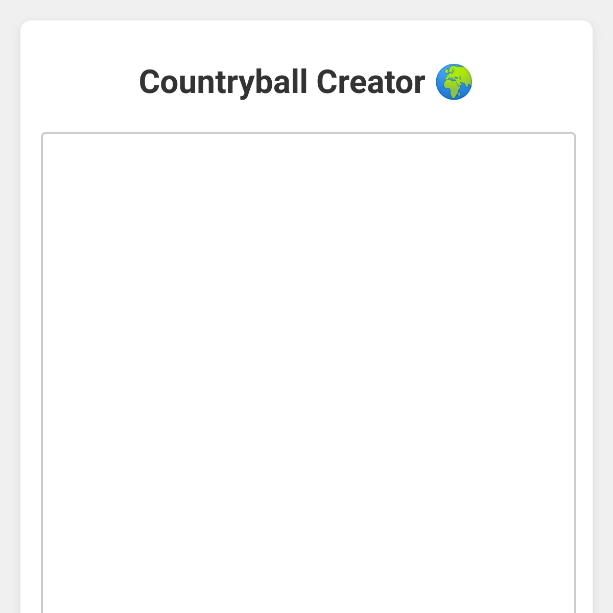Countryballs Creator