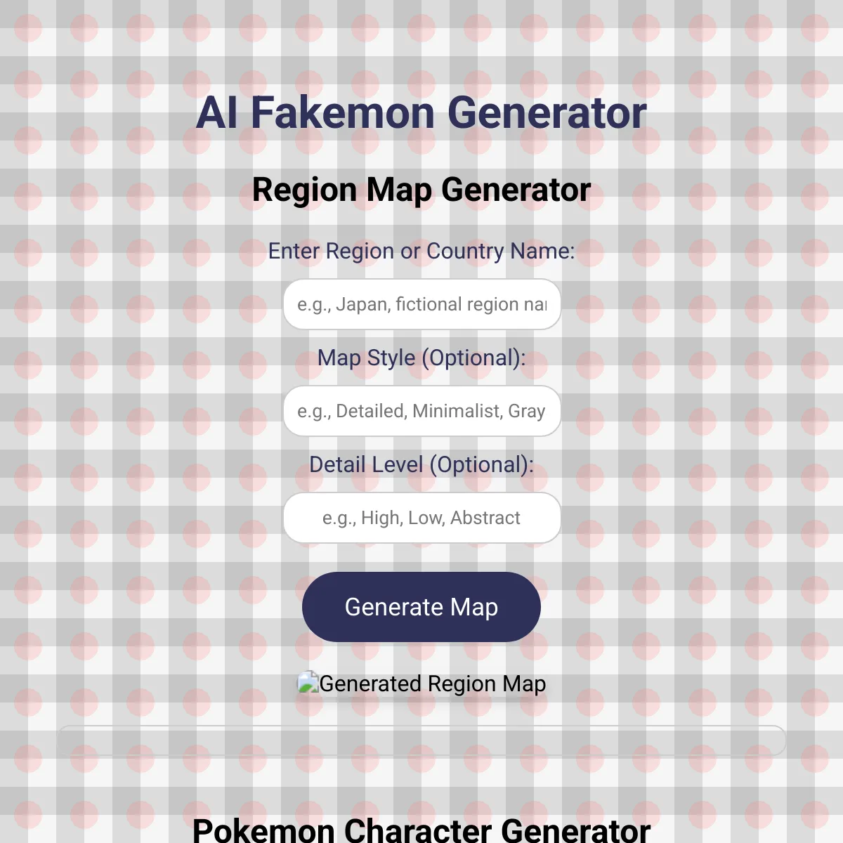 AI Fakemon Generator