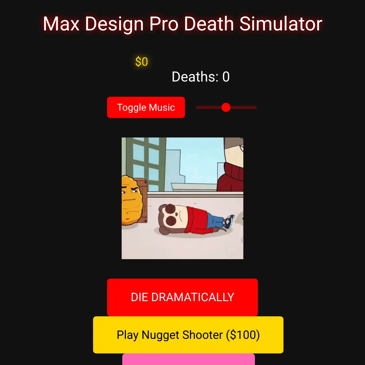 Max Design Pro Death Simulator