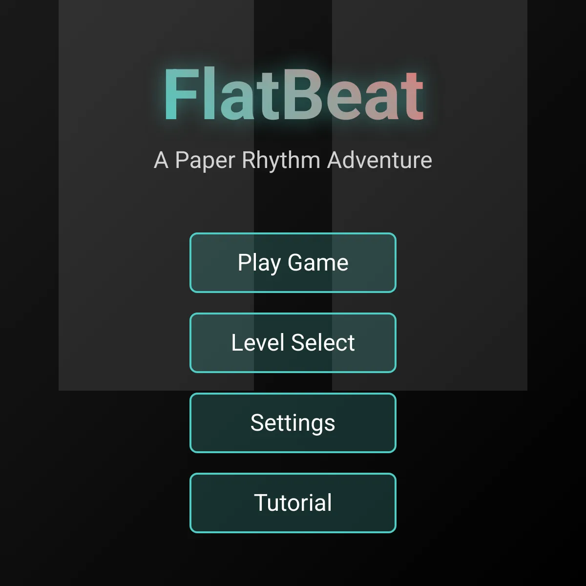 FlatBeat - A PaRappa-inspired Rhythm Game