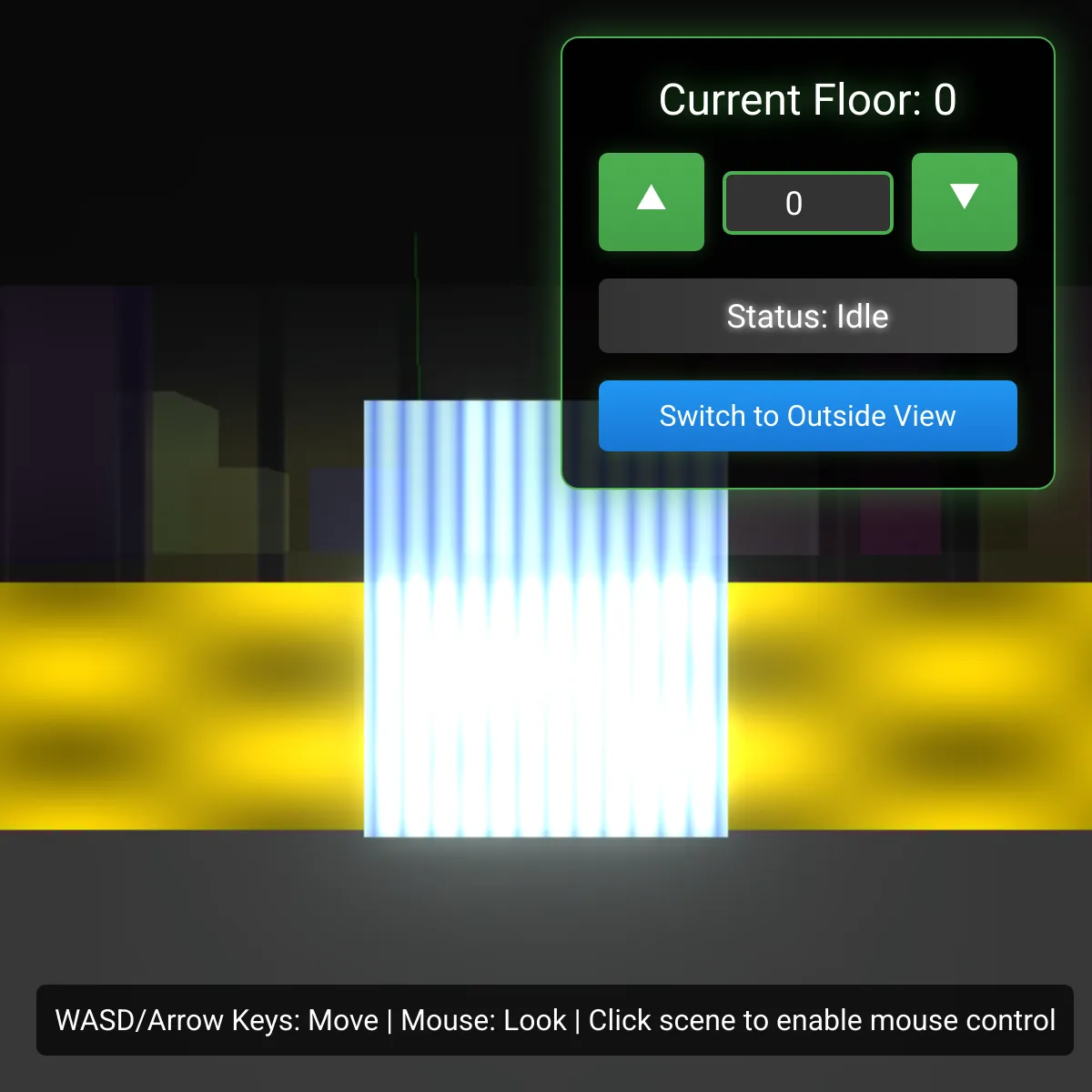 3d Elevator Simulator