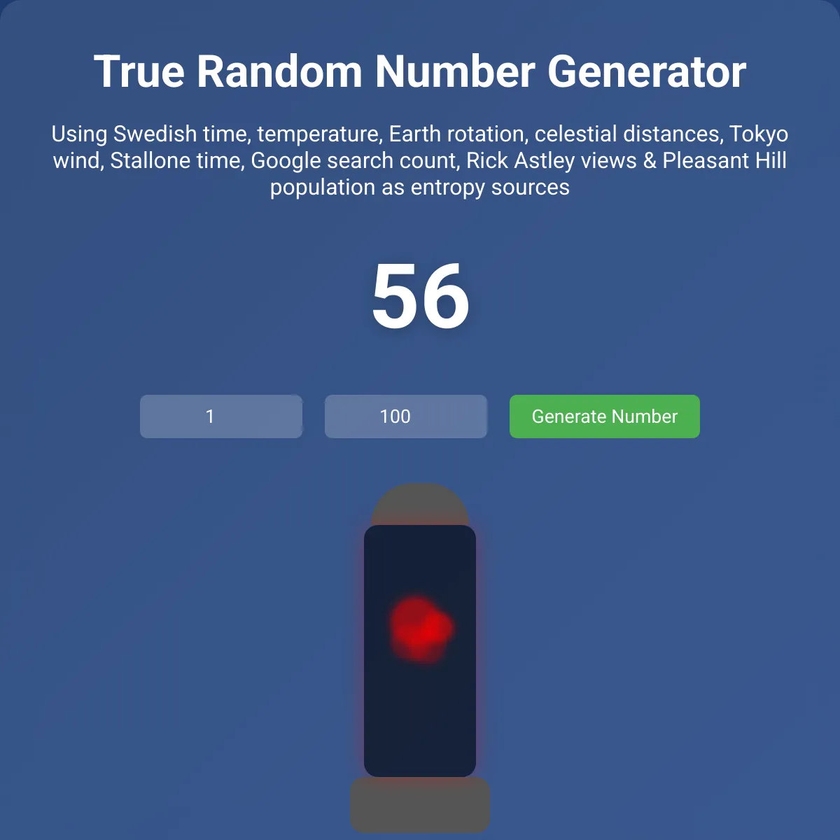 Swedish RNG Generator