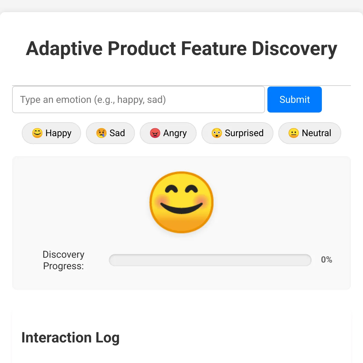 Adaptive Product Feature Discovery