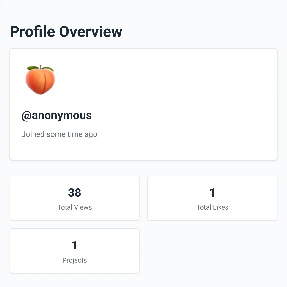 Profile Overview - websim.ai