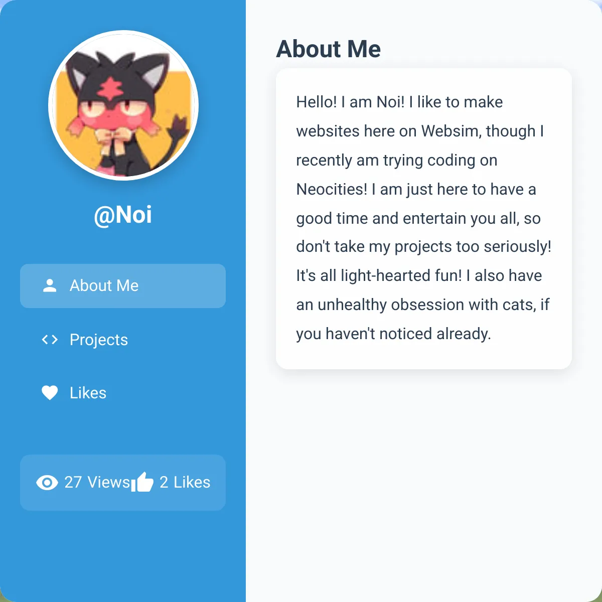 @Noi's Profile – websim.com