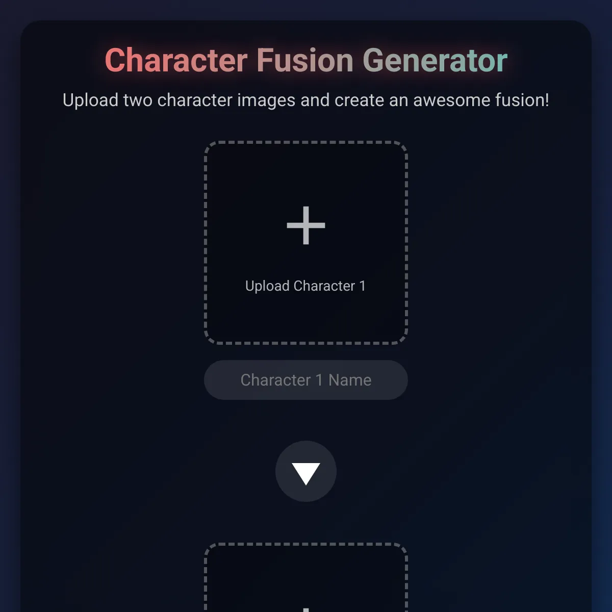 Character Fusion Generator