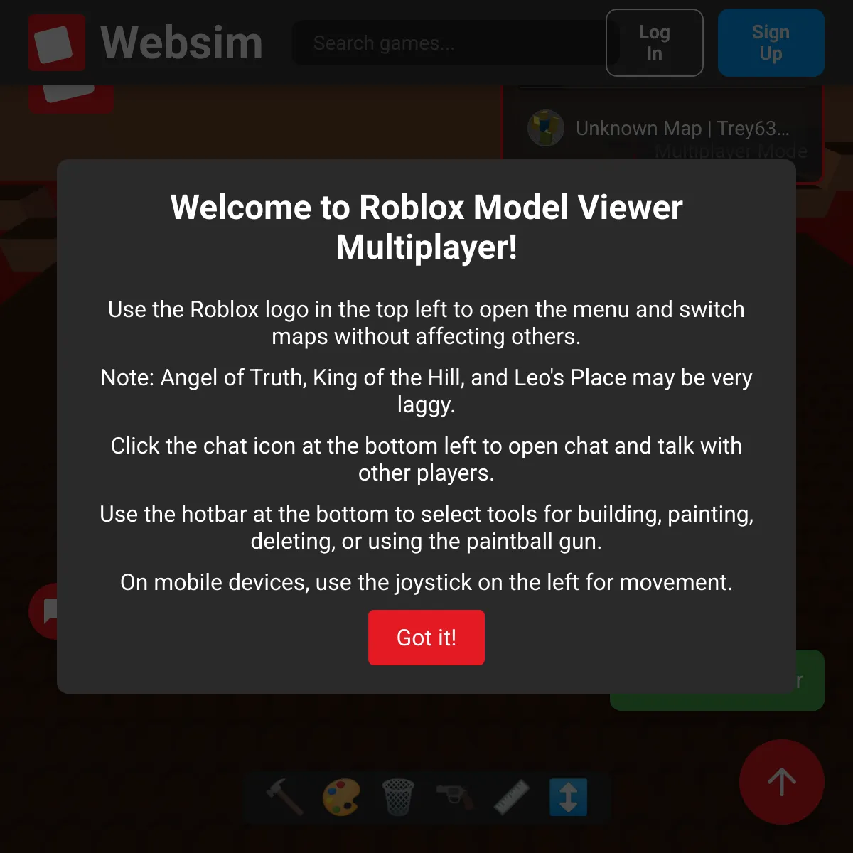 ROBLOX Model Viewer Multiplayer