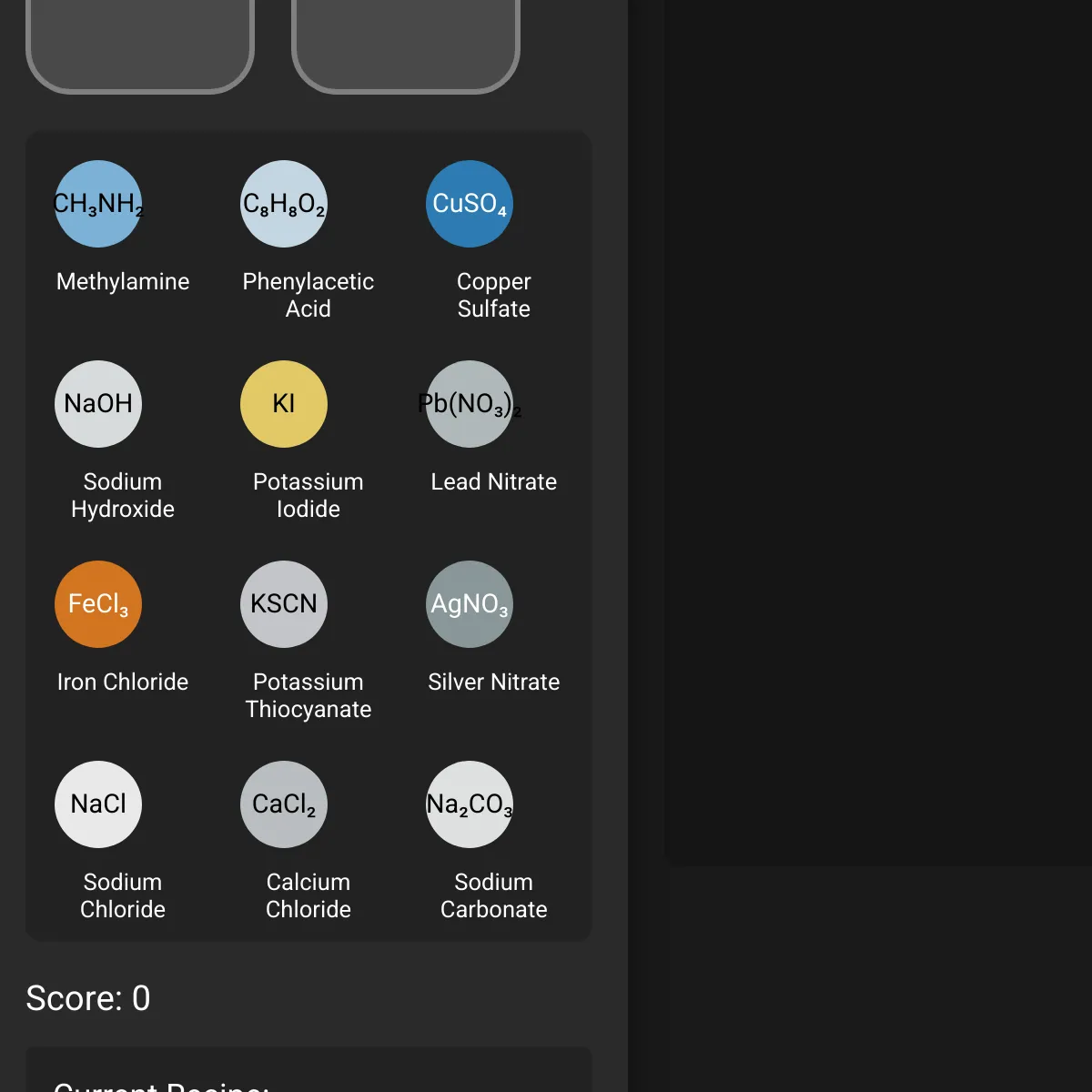 Breaking Bad Chemistry Game