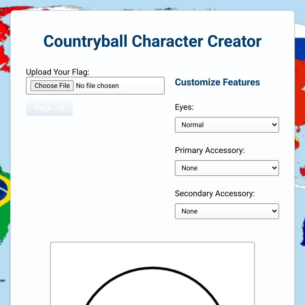 Countryballs Character Creator