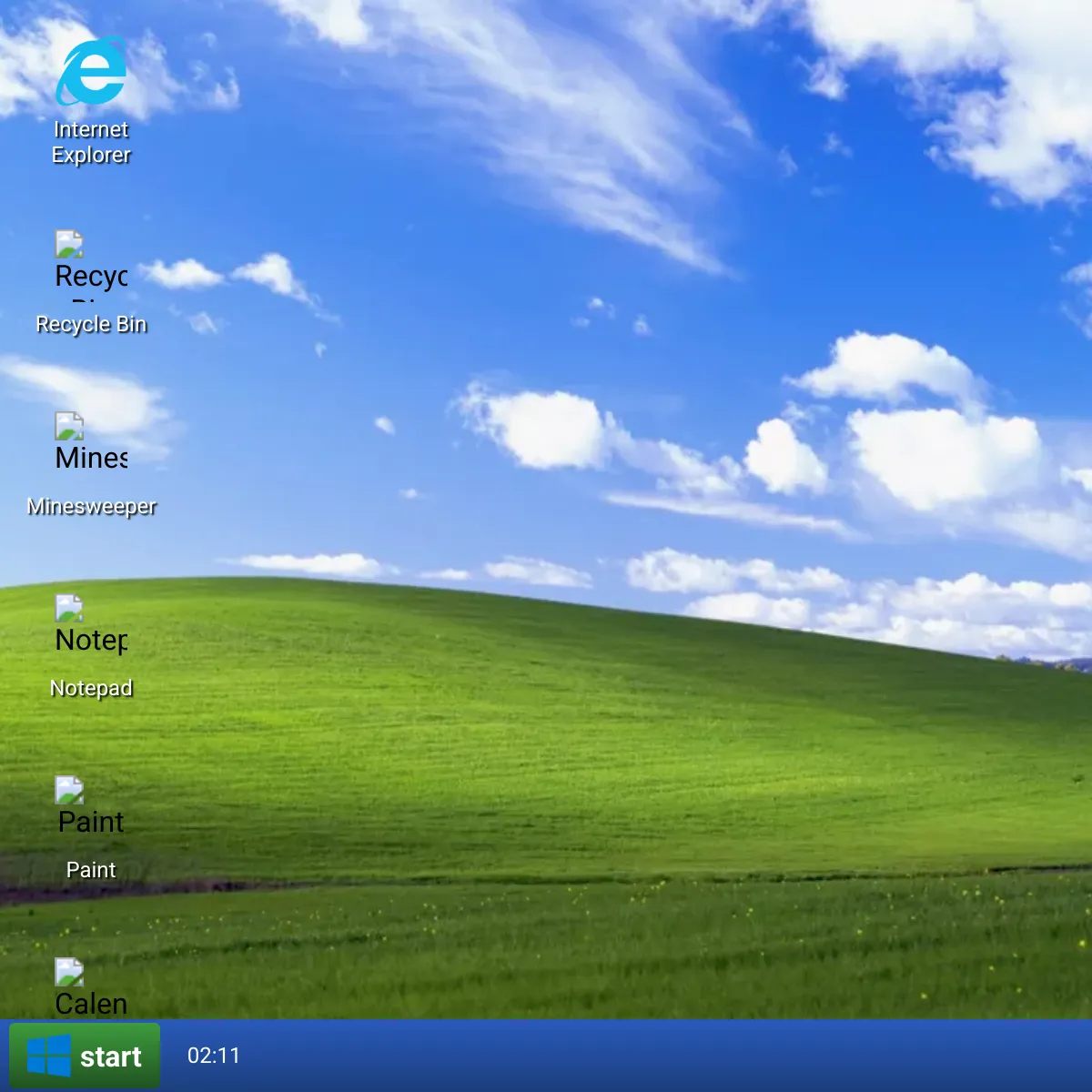 Windows XP Simulator