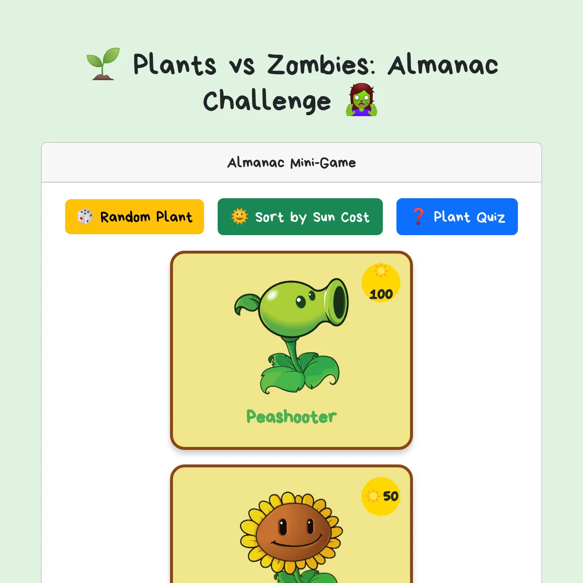 PvZ Plant Fusion Lab