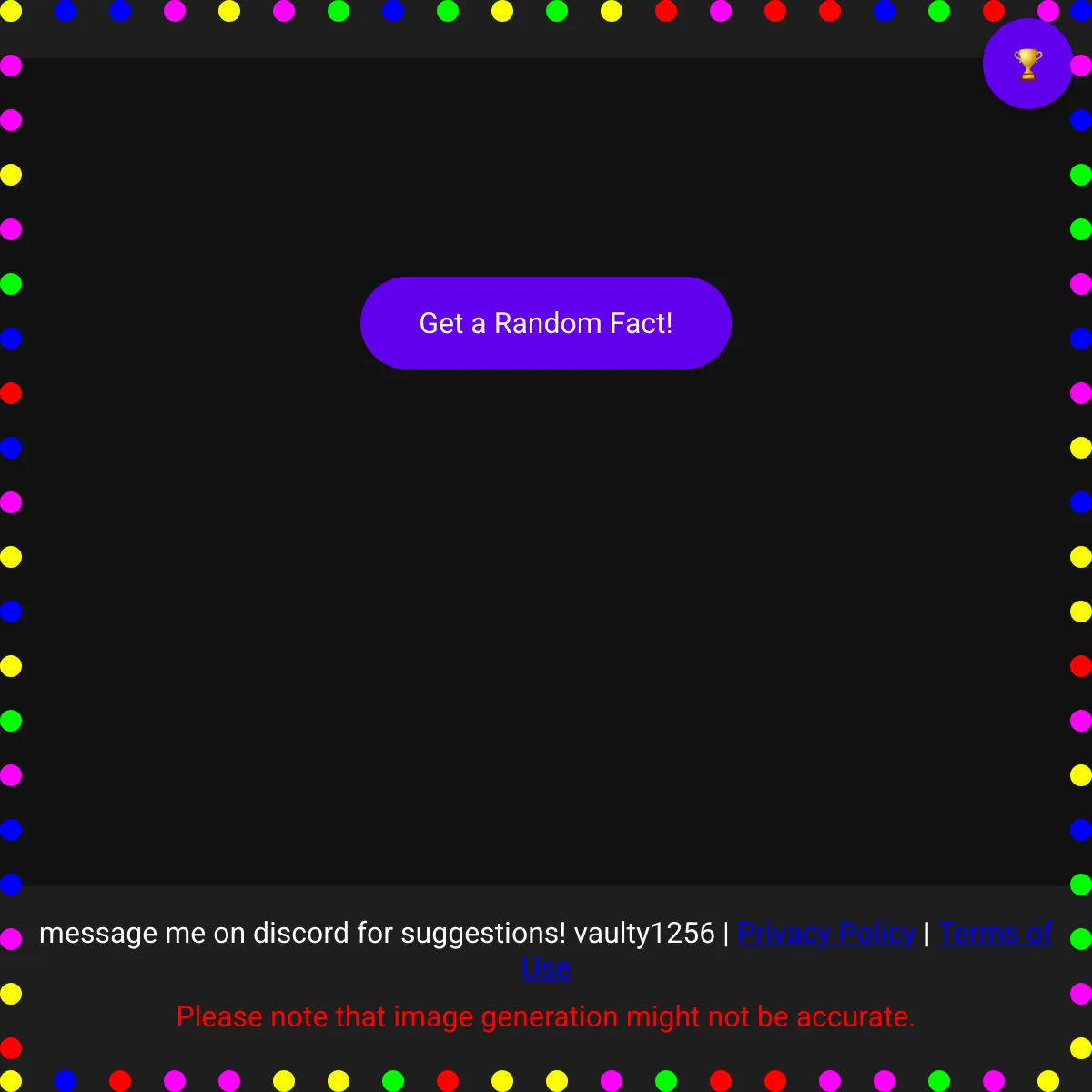 Random Fact Generator