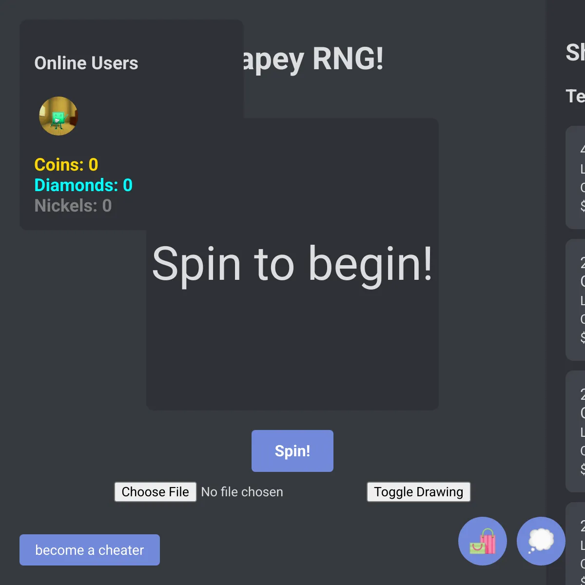 Discord-Style Shape RNG