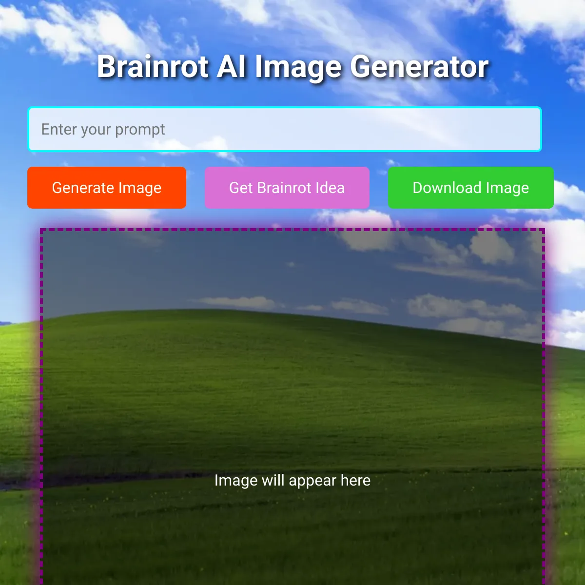 AI Image Generator + Idea Bot