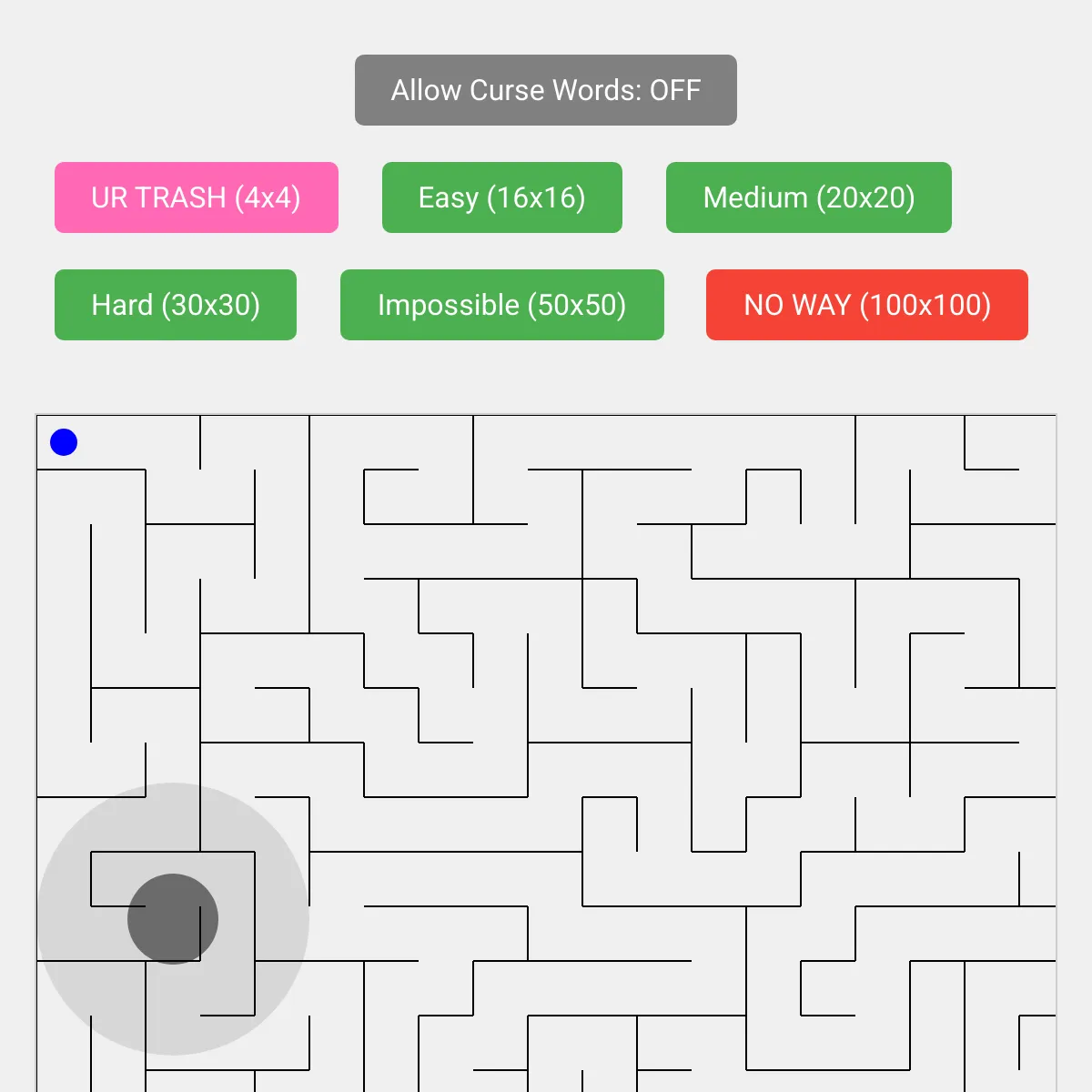 Solve The Maze!