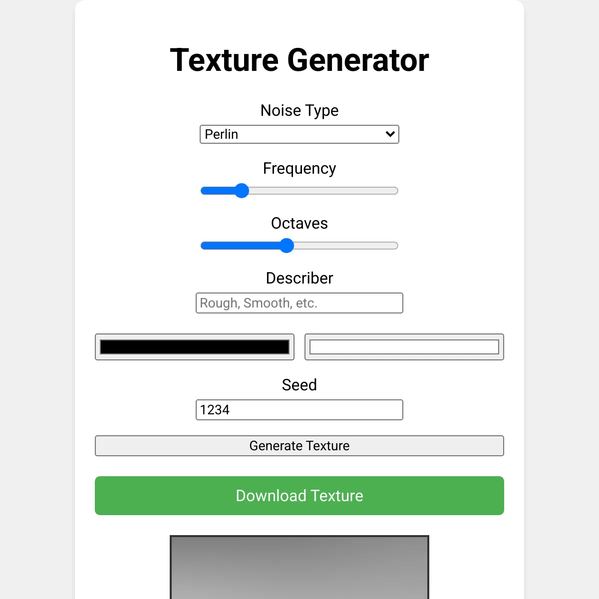 Texture Generator