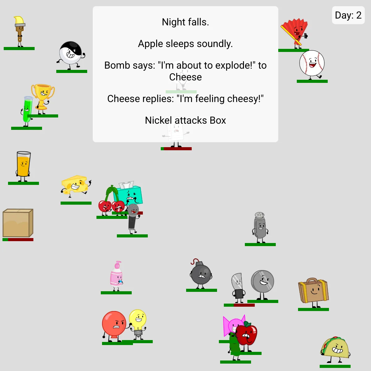 Inanimate Insanity Hunger Games