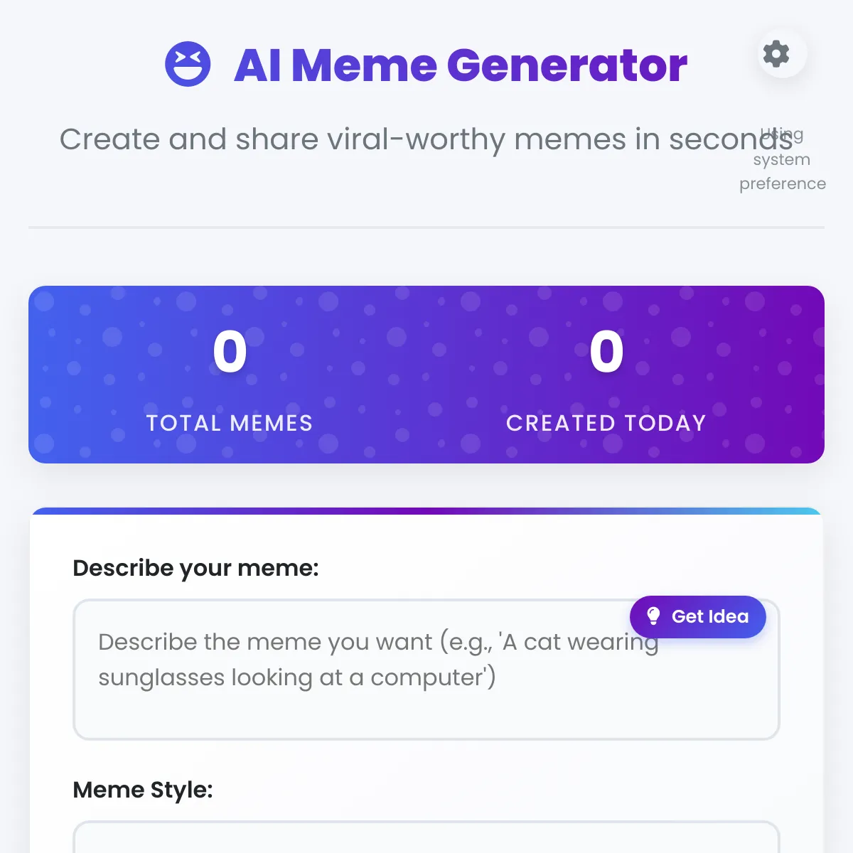 AI Meme Generator