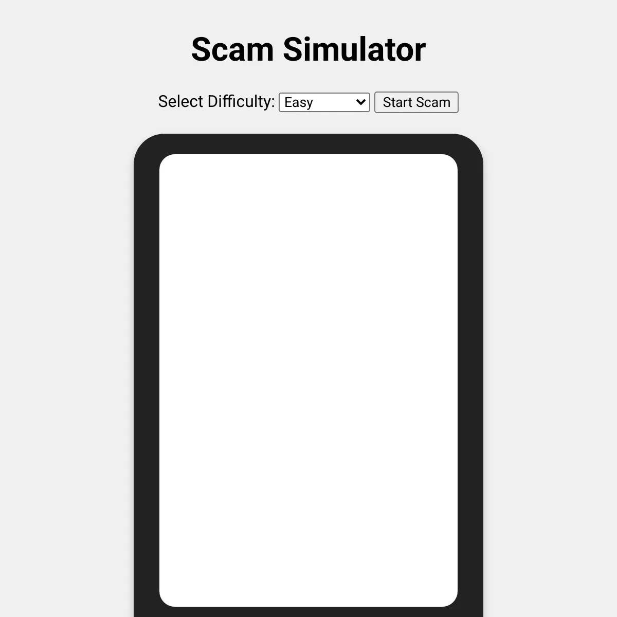 Scam Simulator