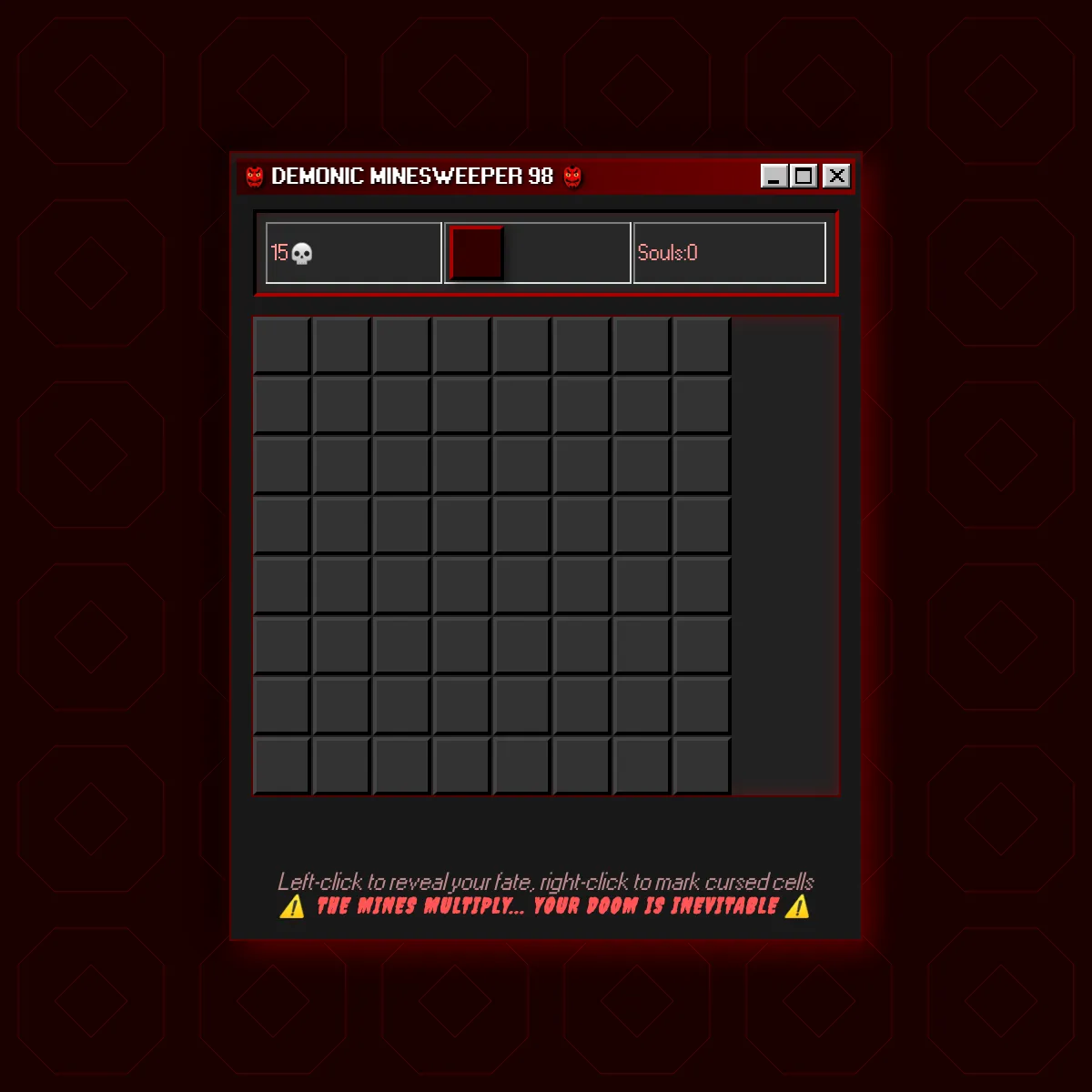Evil Minesweeper 98