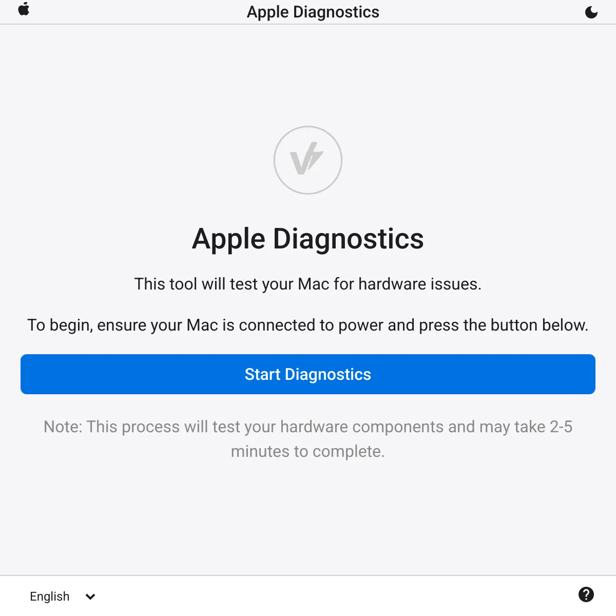 MacOS Diagnostics