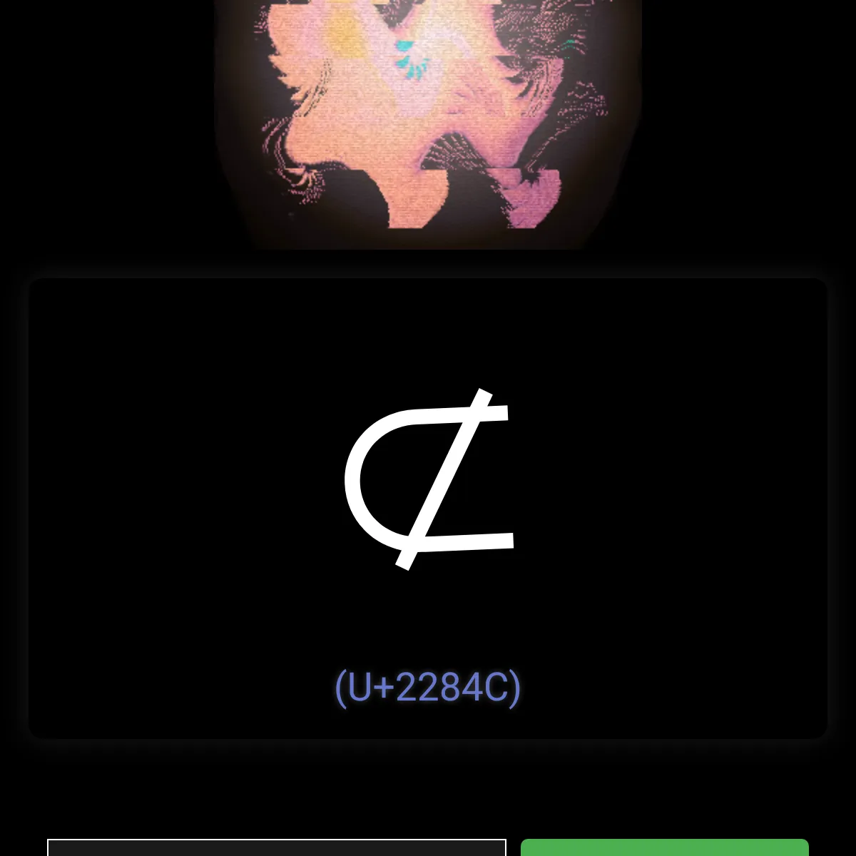 Infinite Unicode Character Explorer